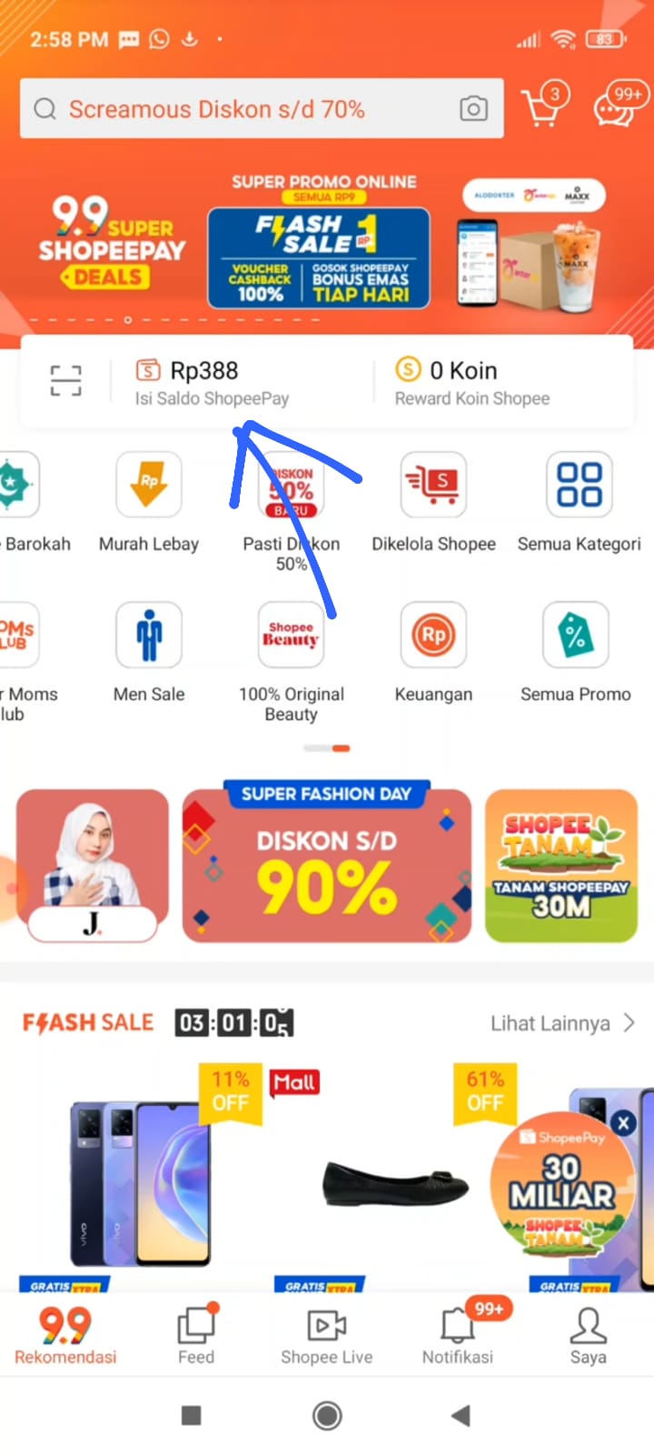 Cara Melihat Riwayat Transaksi Shopeepay - Tongbos