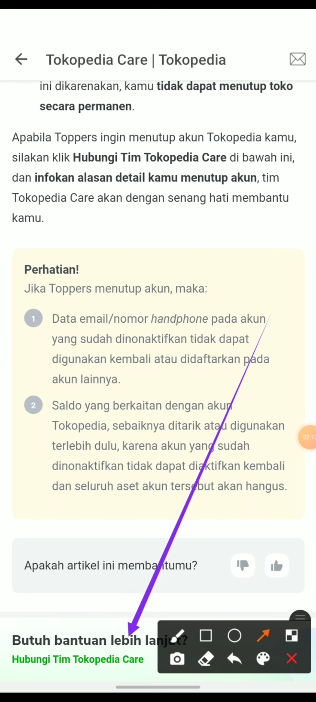 Cara Menghapus Akun Tokopedia - Tongbos