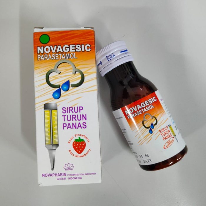 Review Obat Anak Sakit Demam: Novagesic Paracetamol - Tongbos
