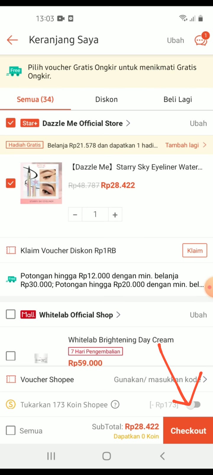 Cara Menulis Catatan Pemesanan di Shopee - Tongbos