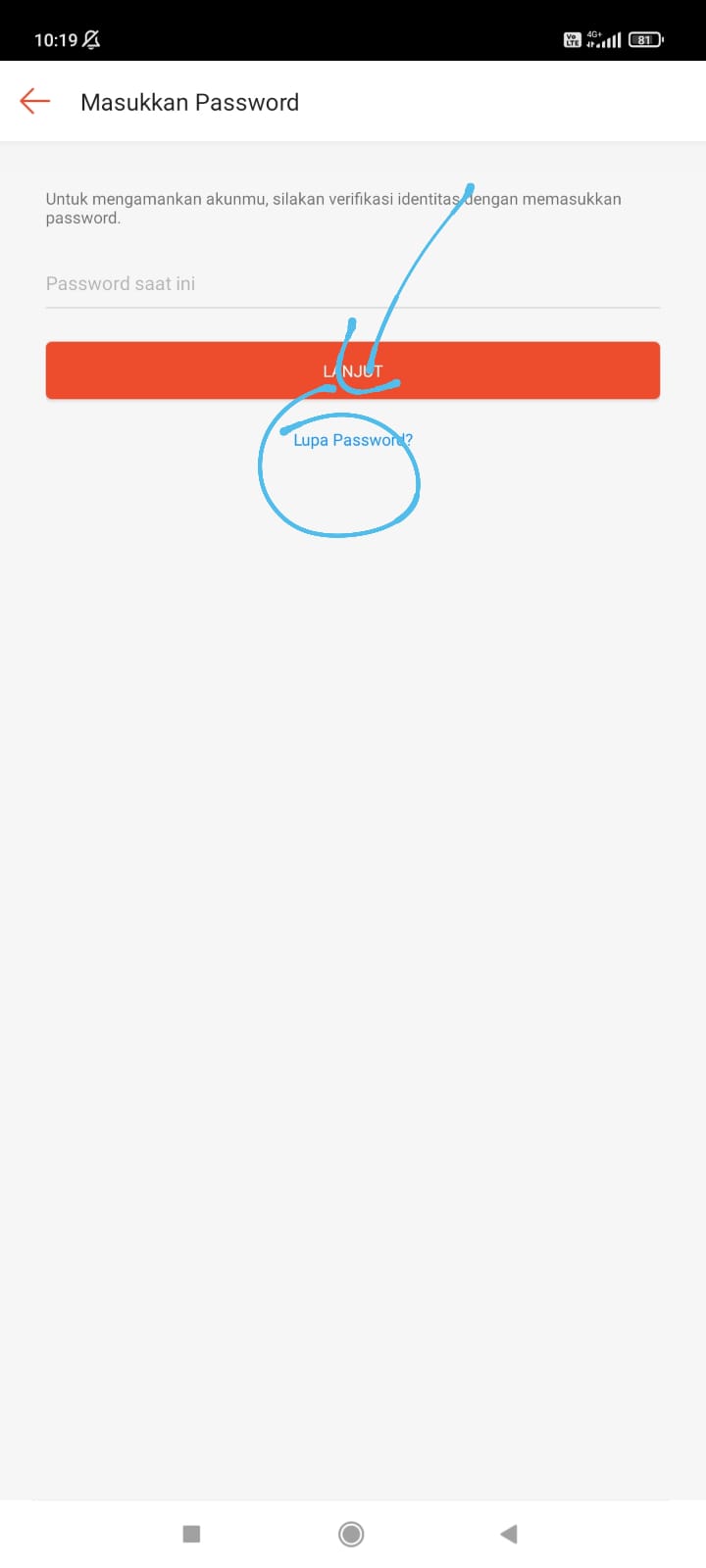 Cara Reset Kata Sandi Shopee - Tongbos