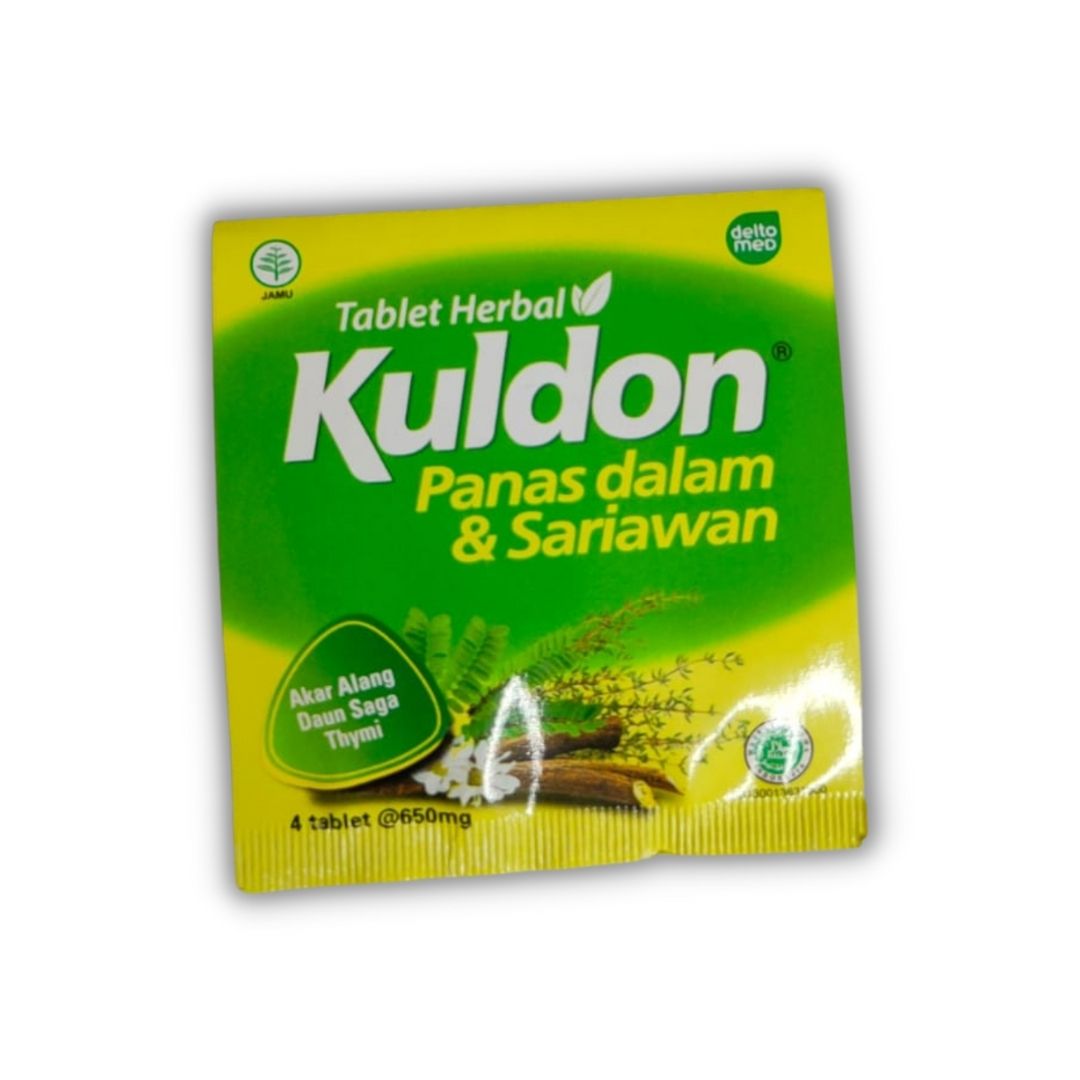 Review Obat Panas Dalam & Sariawan: Kuldon Tablet Herbal - Tongbos
