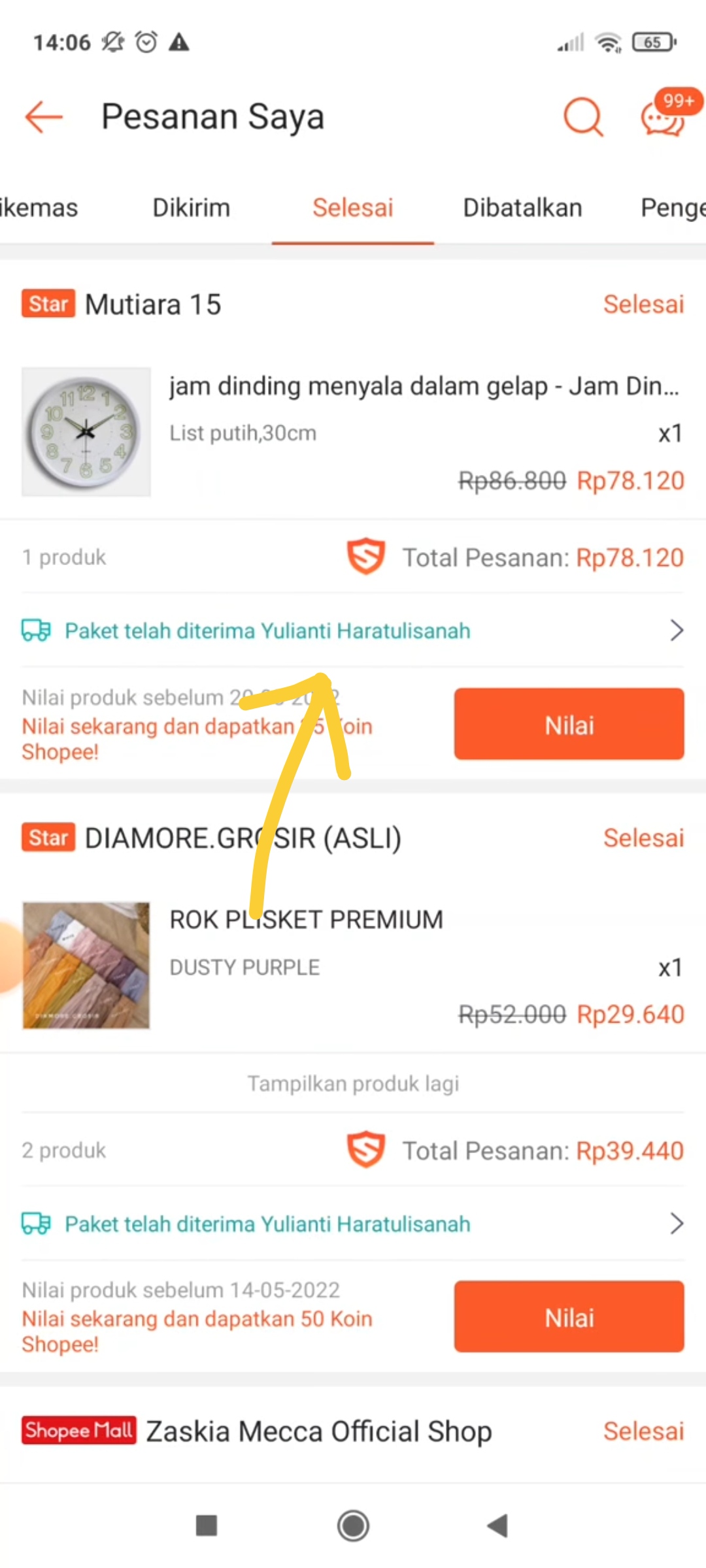 Cara Kasih Uang Tip Driver Shopee Express Melalui Aplikasi Shopee - Tongbos