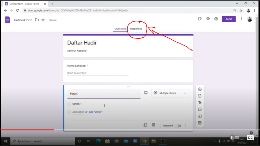 Cara Menghubungkan Google Form dengan Spreadsheet - Tongbos