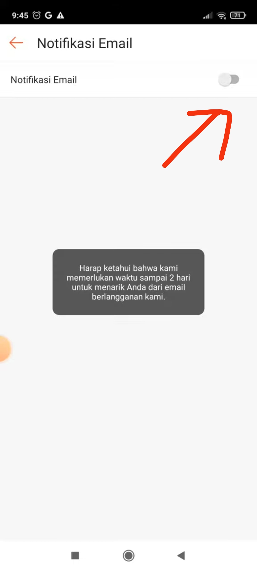Cara Menonaktifkan Notifikasi Email Shopee - Tongbos