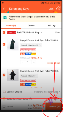 Cara Memesan Barang di Shopee Lebih Dari Satu Beda Warna Terbaru Maret ...