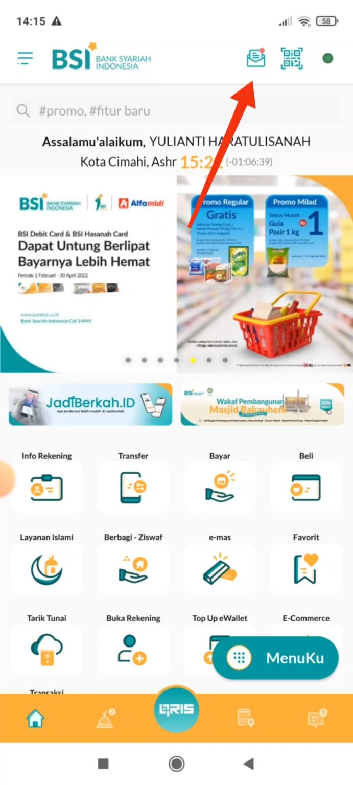 Cara Menghapus Resi Riwayat Transfer BSI Mobile Banking - Tongbos