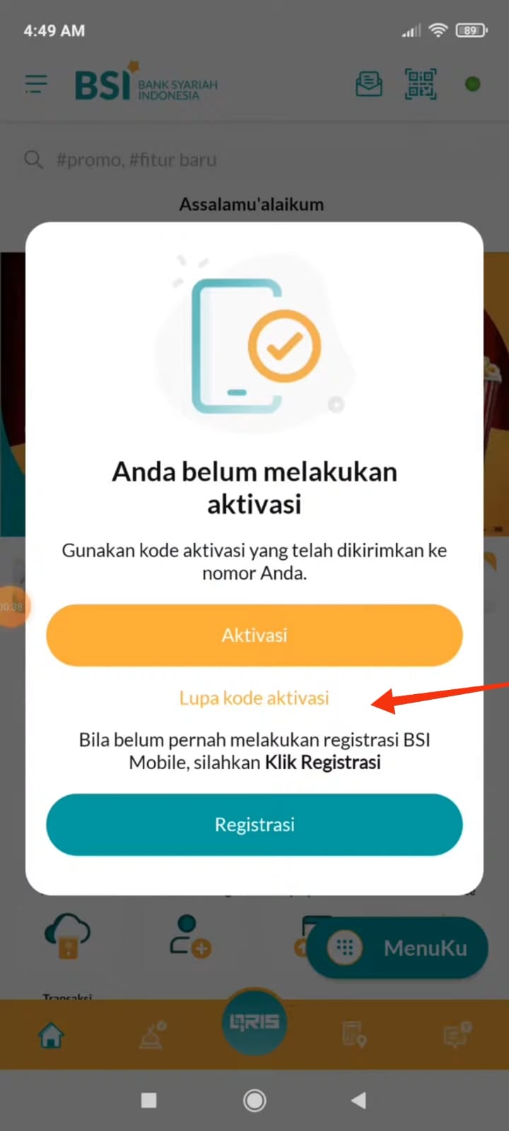 Cara Aktivasi Ulang BSI Mobile di HP Baru atau Aplikasi Terhapus Tanpa Perlu ke Bank - Tongbos