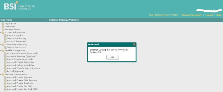Cara Login CMS BSI Bank Syariah Indonesia - Tongbos