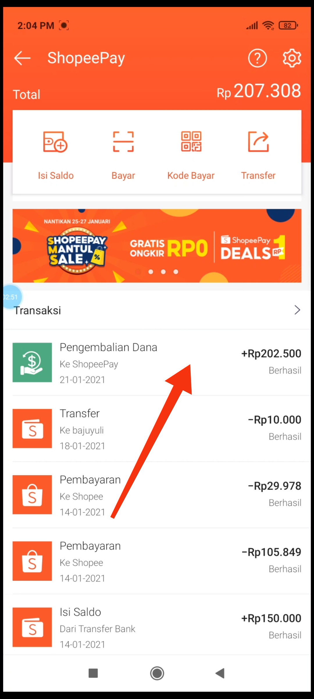 Cara Pengembalian Dana Gagal Top Up Emoney di Shopee - Tongbos