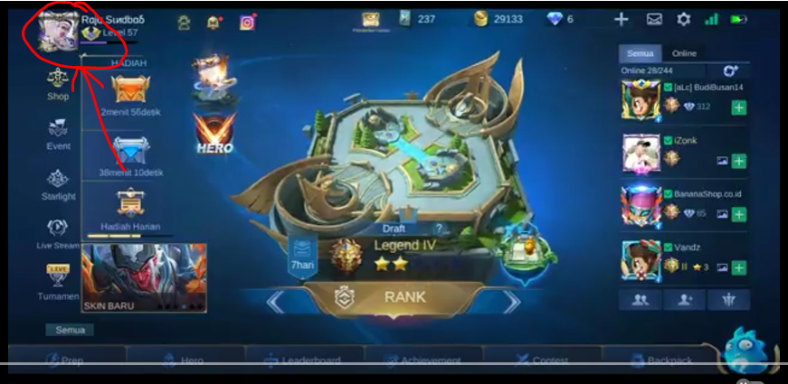 Cara Menonaktifkan Komentar Pada Album Photo di Profile Mobile Legends ...