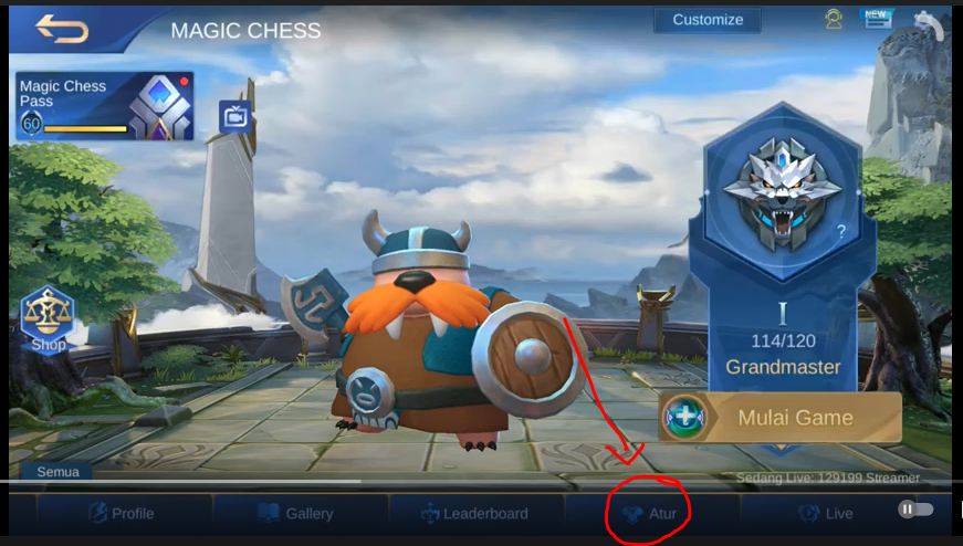 Cara Ganti Skin Hero di Mode Magic Chess Mobile Legends Bang Bang - Tongbos