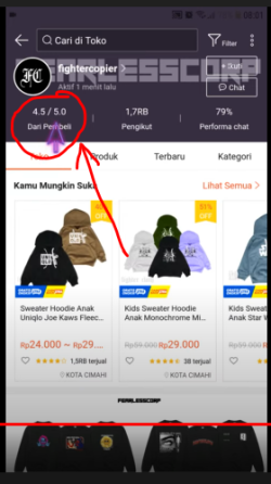 Cara Melihat Penilaian Pembeli di Shopee - Tongbos