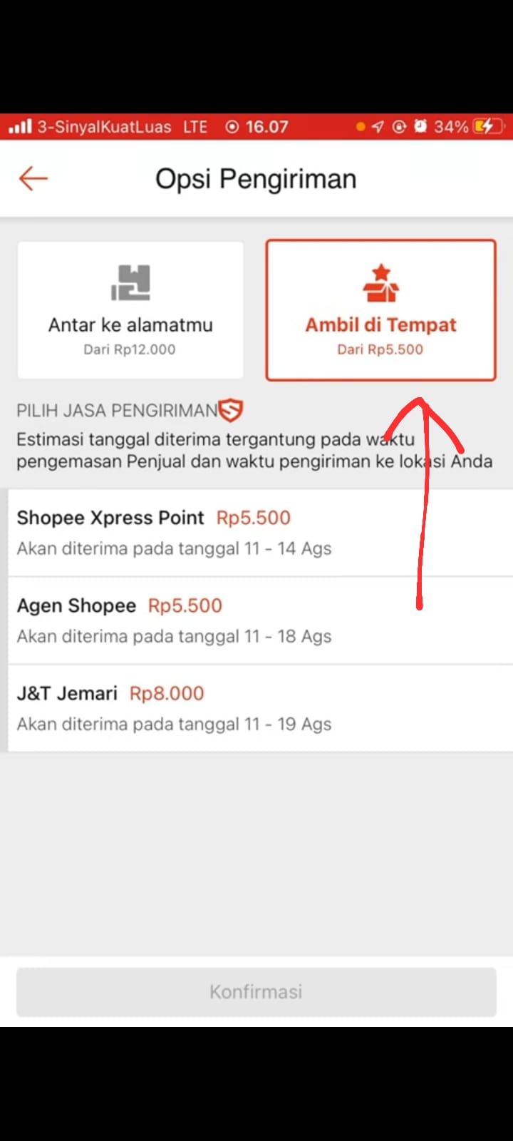Cara Shopee Ambil Di Tempat - Tongbos