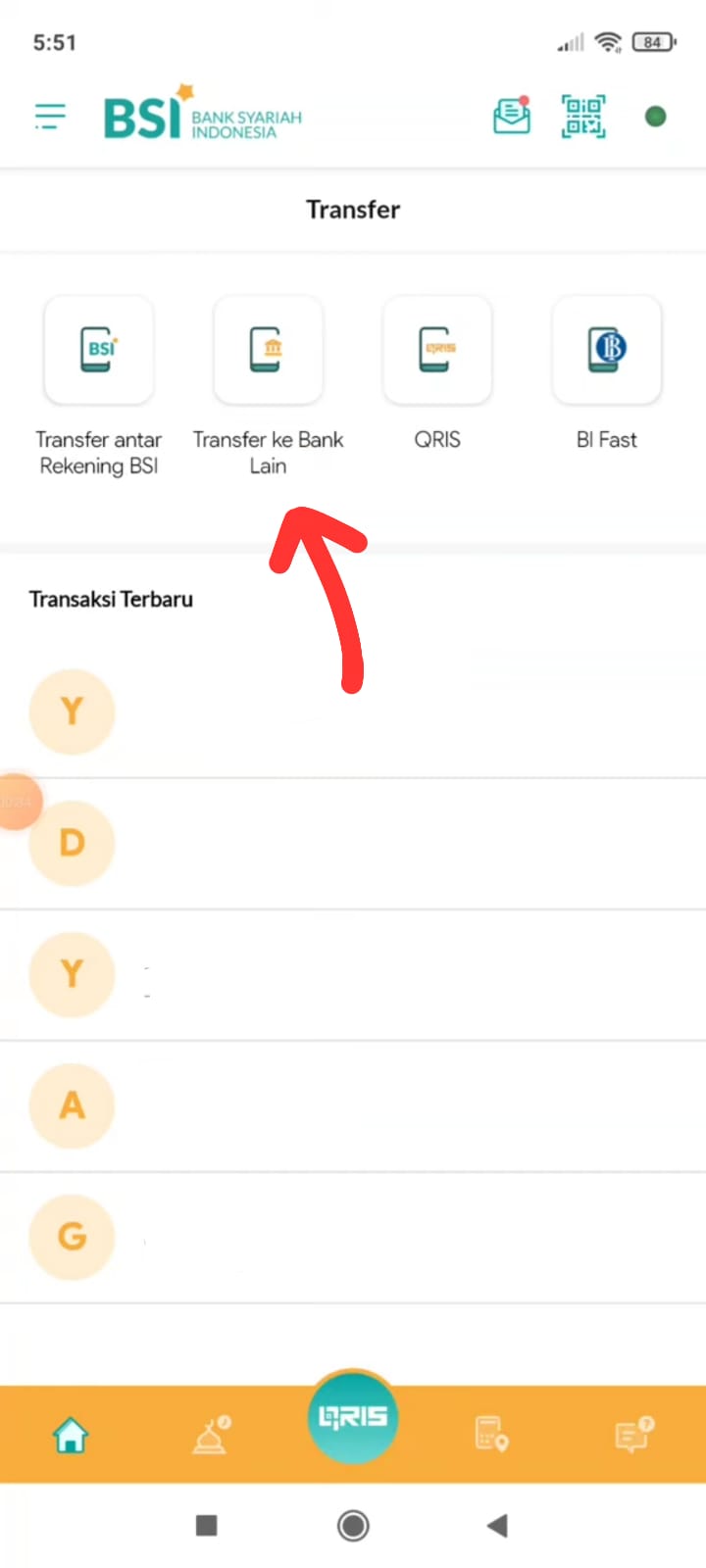 Cara Transfer BSI ke ISAKU via BSI Mobile Banking - Tongbos