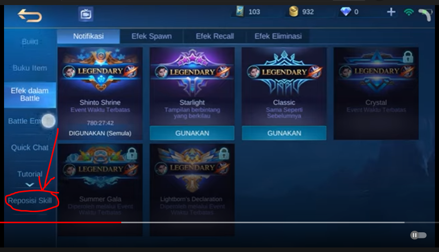 Ternyata Begini Loh! Cara Ganti Posisi Skill Hero Mobile Legends - Tongbos