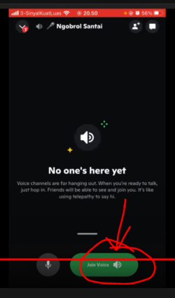 Cara Gabung Voice Discord - Tongbos