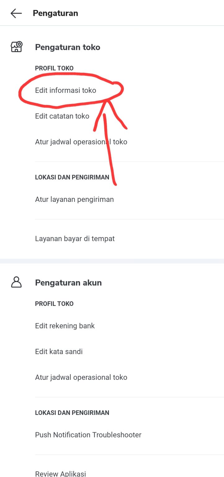 Cara Ganti Foto Profil Toko di Tokopedia Seller - Tongbos