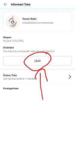 Cara Ganti Foto Profil Toko di Tokopedia Seller - Tongbos