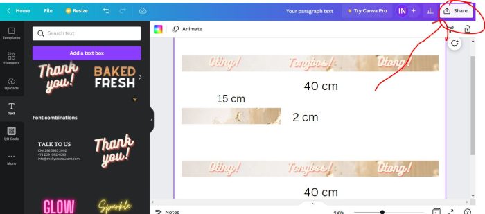 Cara Membuat Desain Lanyard Di Canva Tongbos