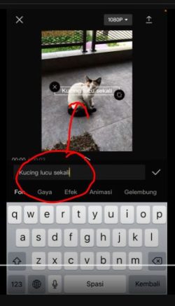 Cara Membuat Tulisan Berwarna Di CapCut - Tongbos